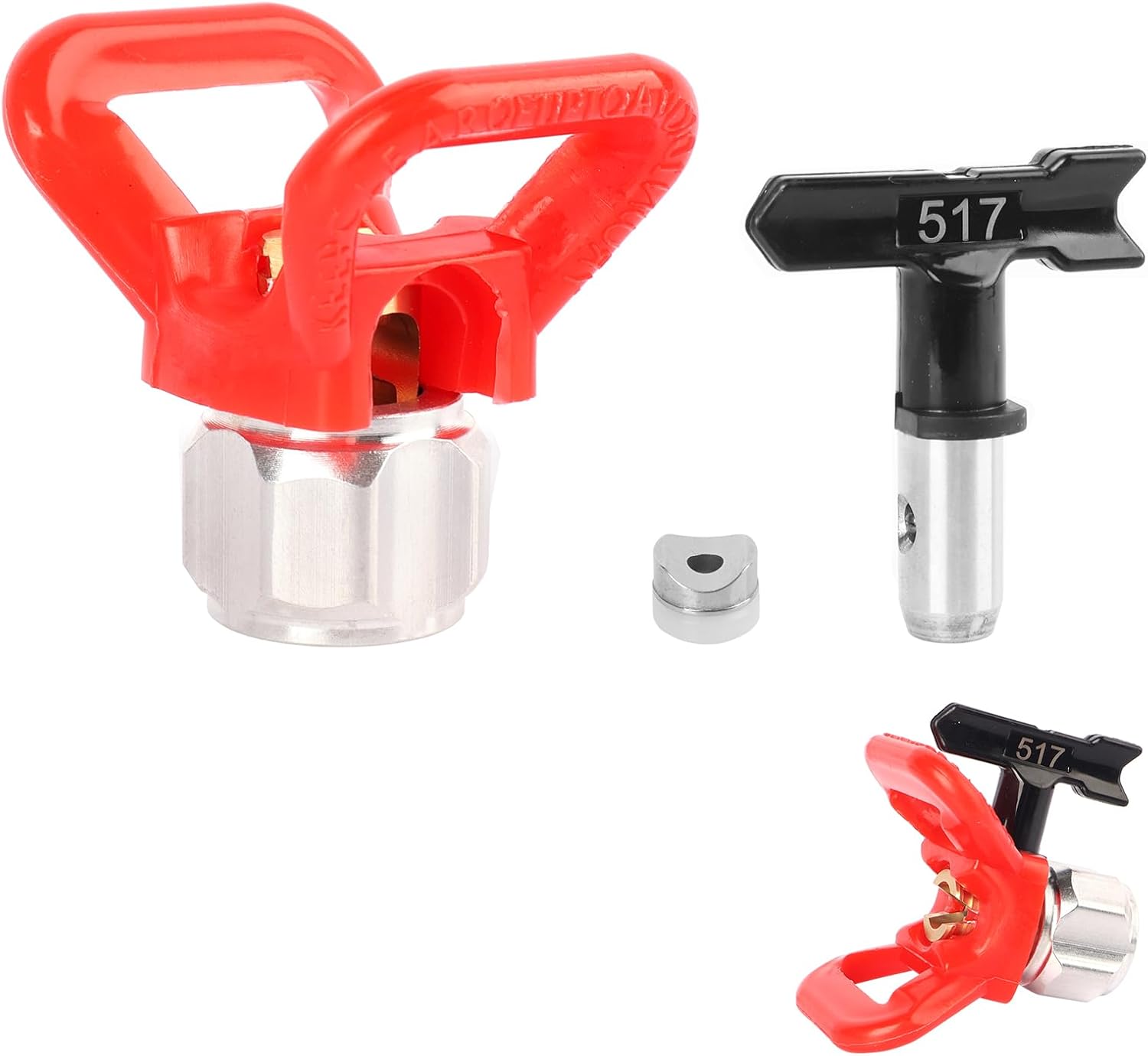 Airless Spray Tip for Standard Airless Paint Spray ，Includes 517 Nozzle ...