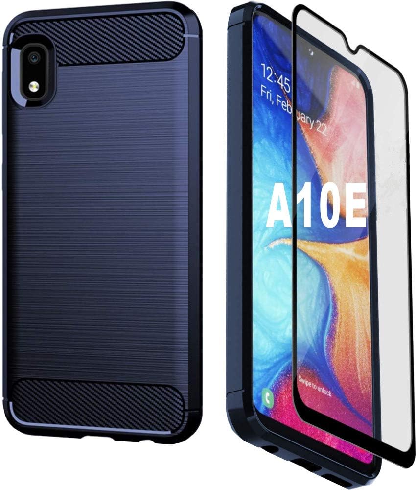 Yiakeng Samsung Galaxy A10e Phone Case with Tempered Glass Screen ...