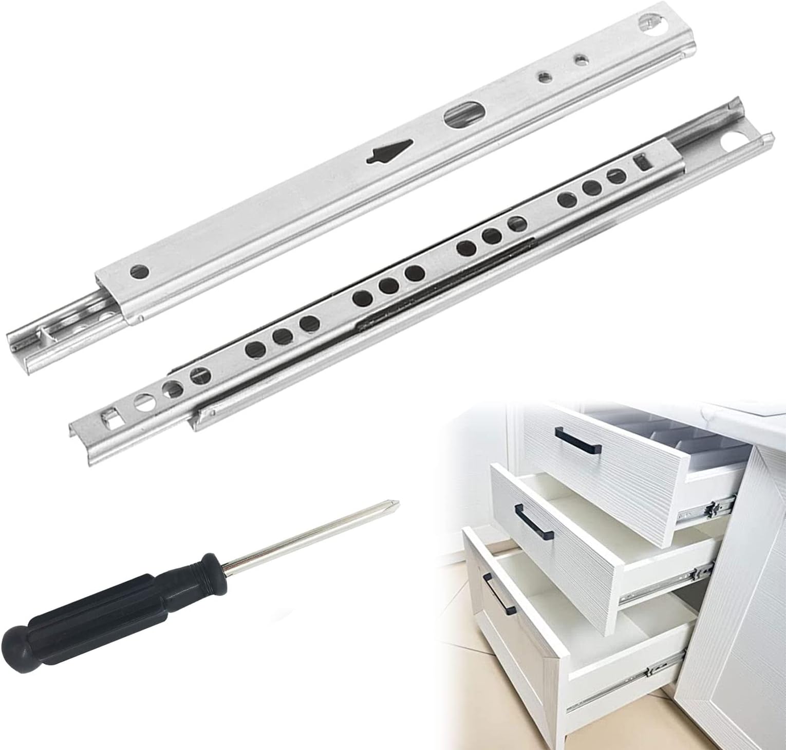 Glissières à Deux Voies,Glissiere Pour Tiroir,Glissières de Tiroir ...