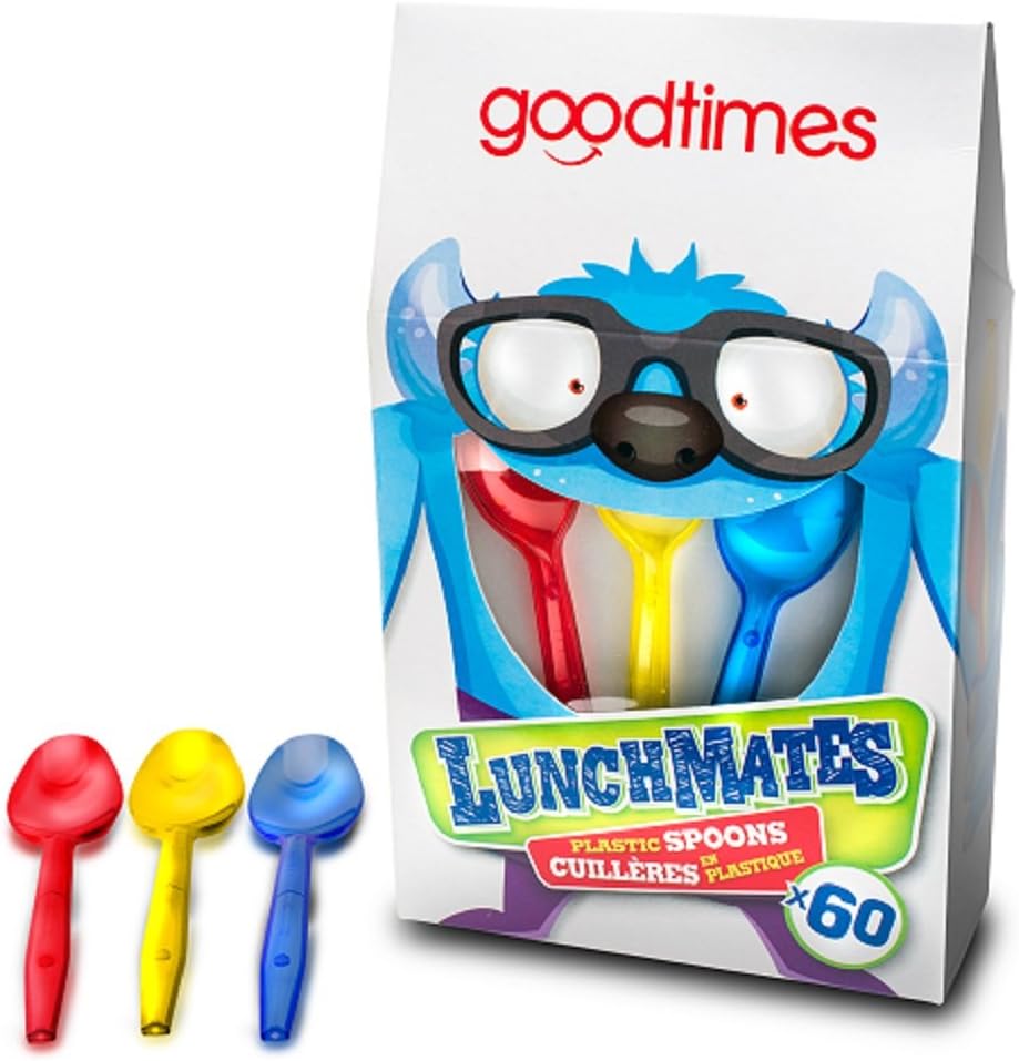 Amazon.com: Goodtimes LunchMates Colorful Red,Yellow, And Blue ...