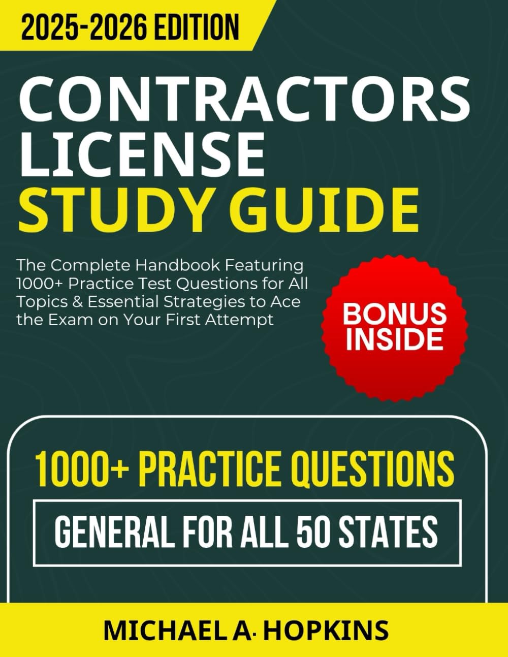 Contractors License Study Guide 2025-2026: The Complete Handbook ...