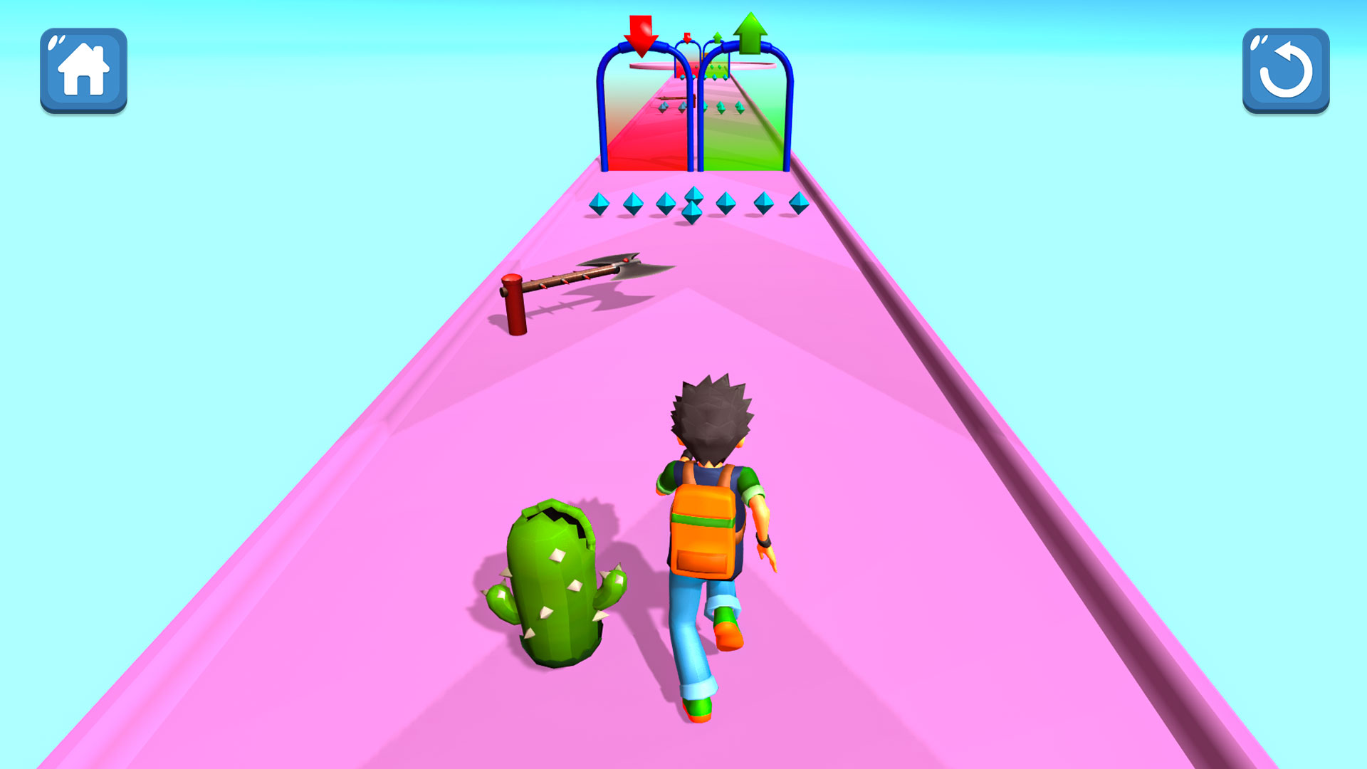 Monster Squad Runner! Pocket Monster Rush 3D - Battle Monster Run Fight ...