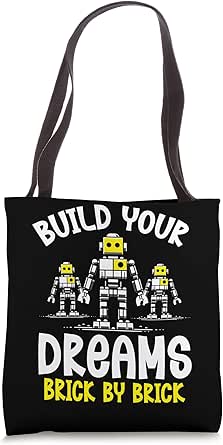 Amazon.com: Master Builder Bricks Blocks Play Toys Building Blocks Tote ...