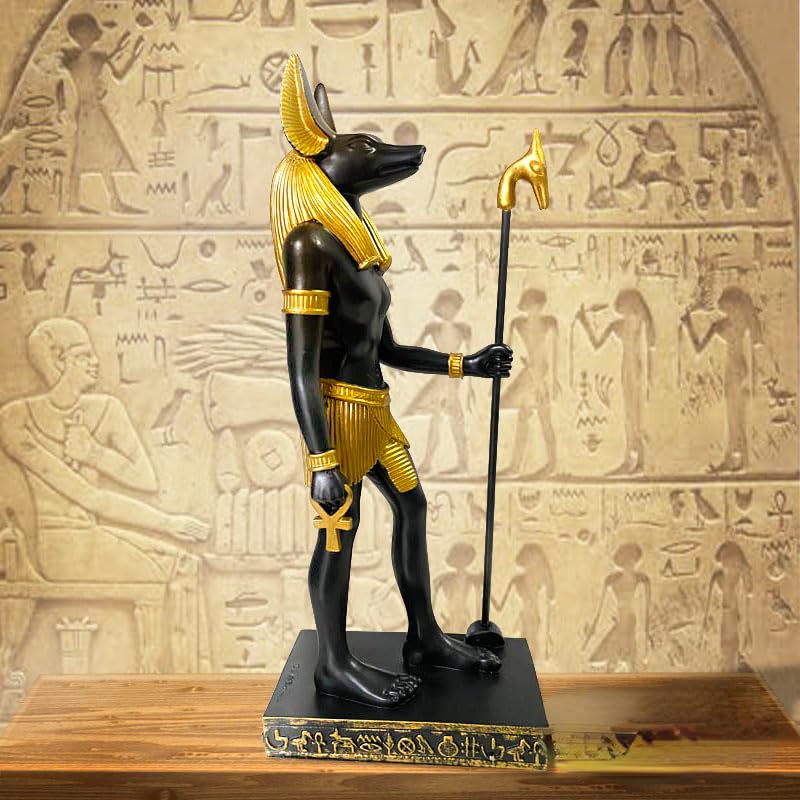 Anubis En Horus Standbeeld Anubis And Horus Busts Gods Of Ancient
