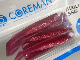 Amazon.co.jp: コアマン アルカリシャッド 75mm ケイムラパープルピンク COREMAN vj-16 vj-22 vj-28 rj-7 rj-10 シーバス : おもちゃ