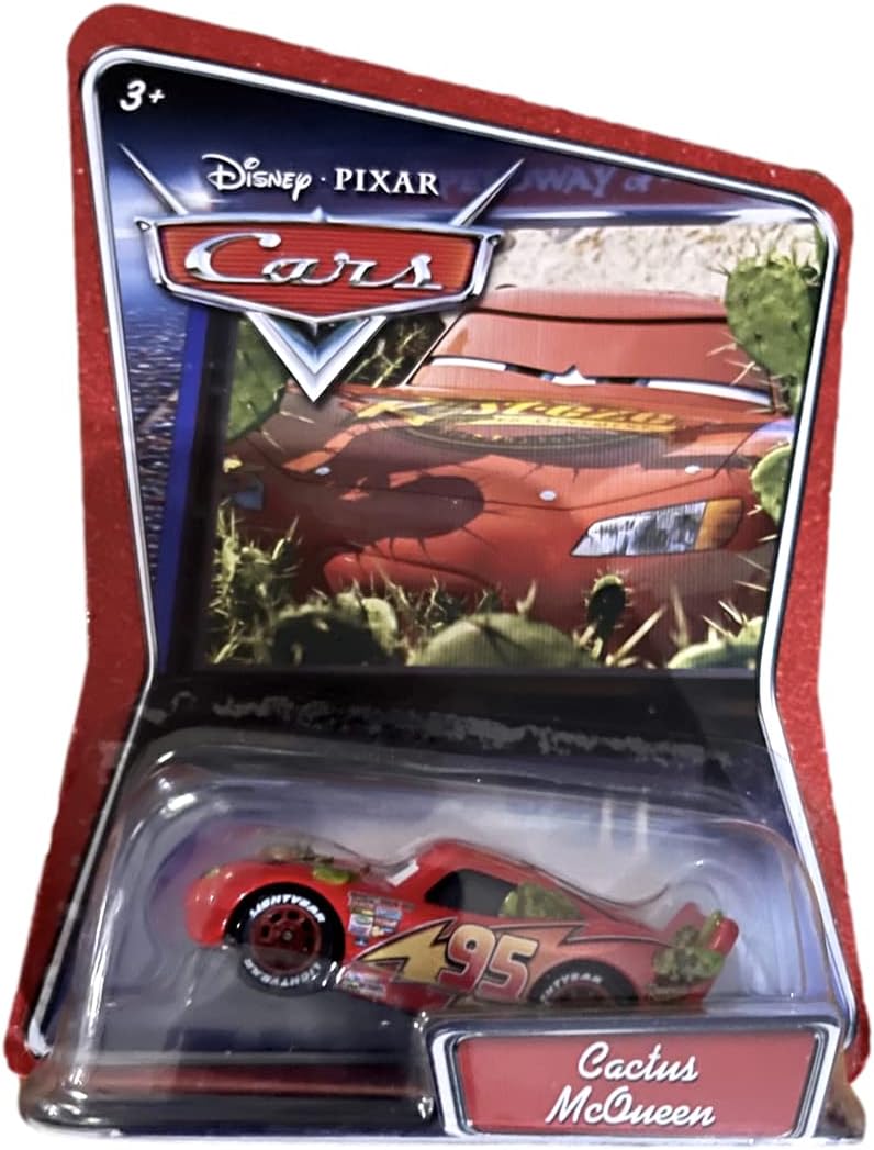 Cactus Lightning McQueen Disney Pixar Cars First Edition 1:55 Scale ...