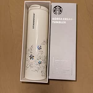 Amazon | 韓国スタバ 2024 SS Korea White Tumbler 473ml | ノーブランド品 | タンブラーグラス