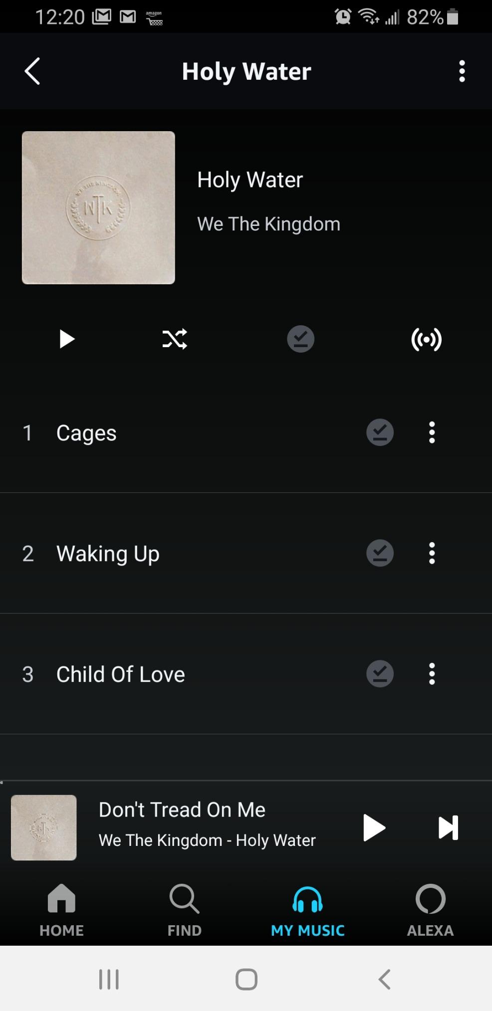 We The Kingdom - Holy Water - Amazon.com Music