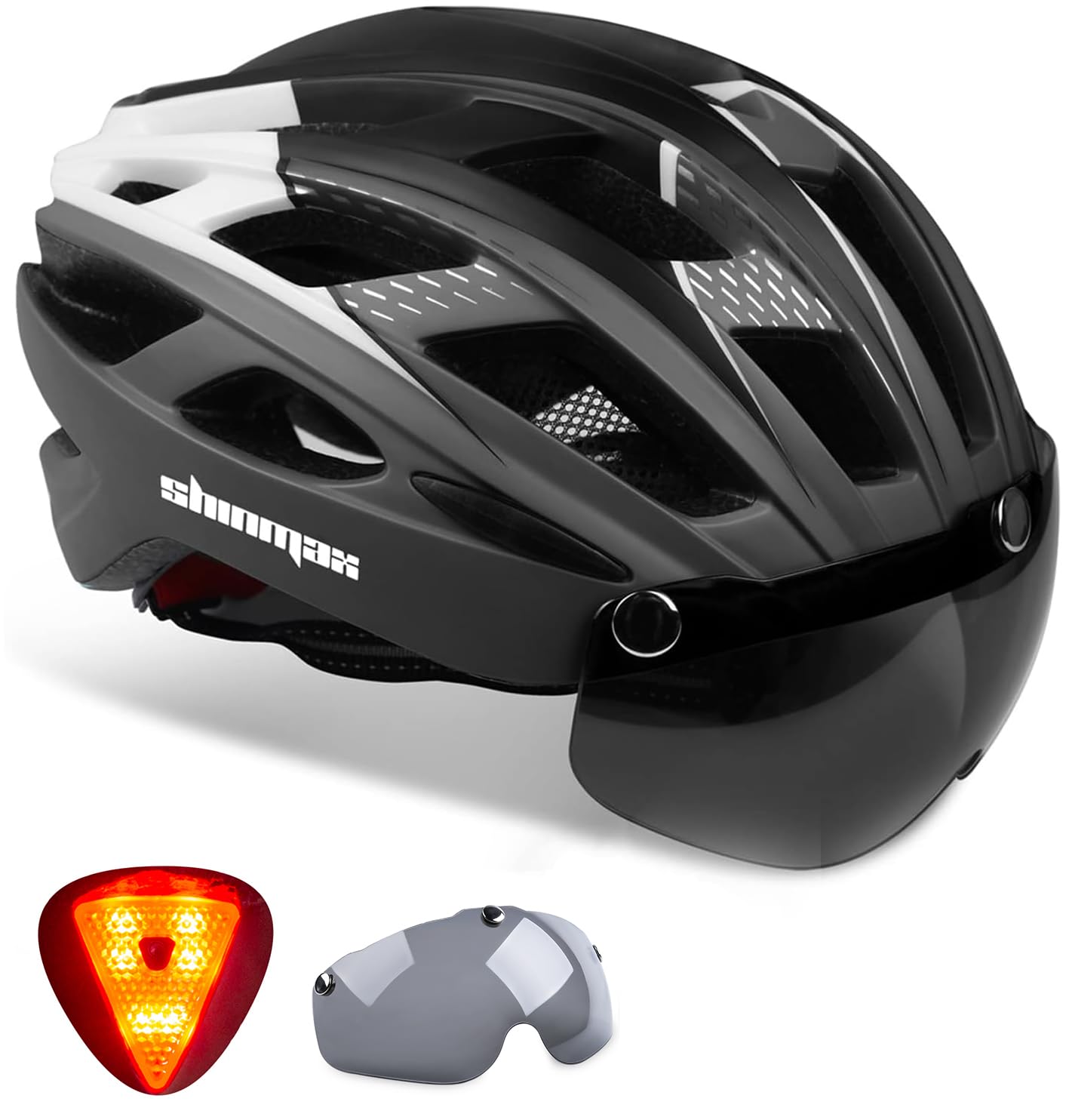 Shinmax Adults Bike Helmet,Bicycle Helmet Cpsc/Ce Safety Standard ...