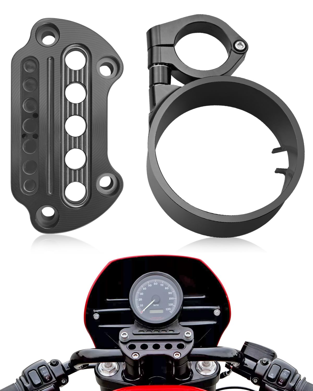 Dyna Speedometer Bracket