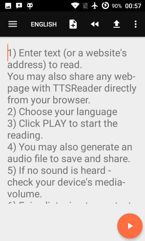 TTSReader - App on Amazon Appstore
