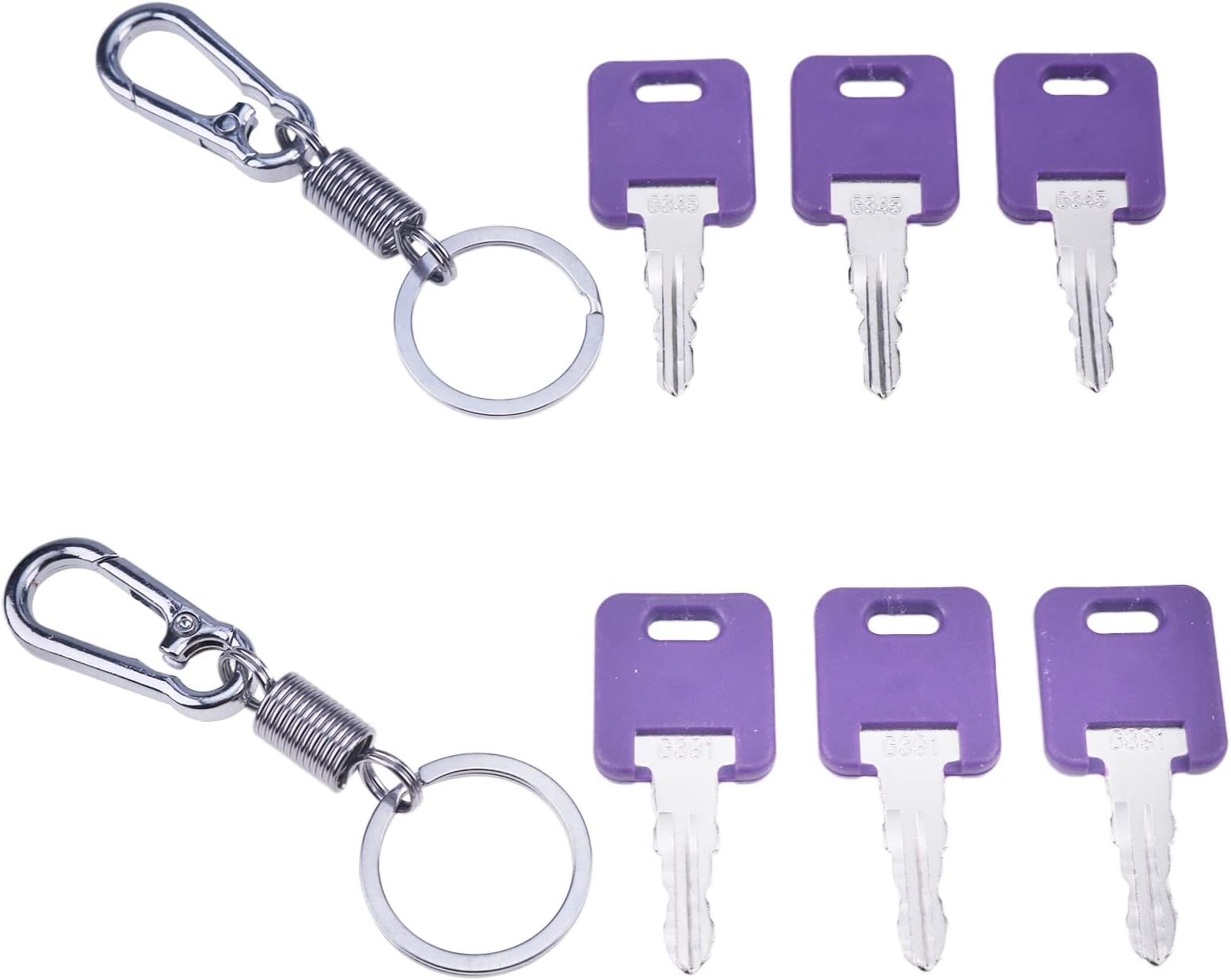 Amazon.com: RV Camper G391 Key Replaces RV, Motorhome, Trailer Key 6 ...