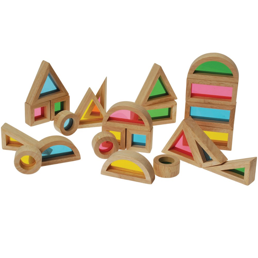 Amazon.com: Color Mixing Blocks for Building and Light Tables : Toys ...