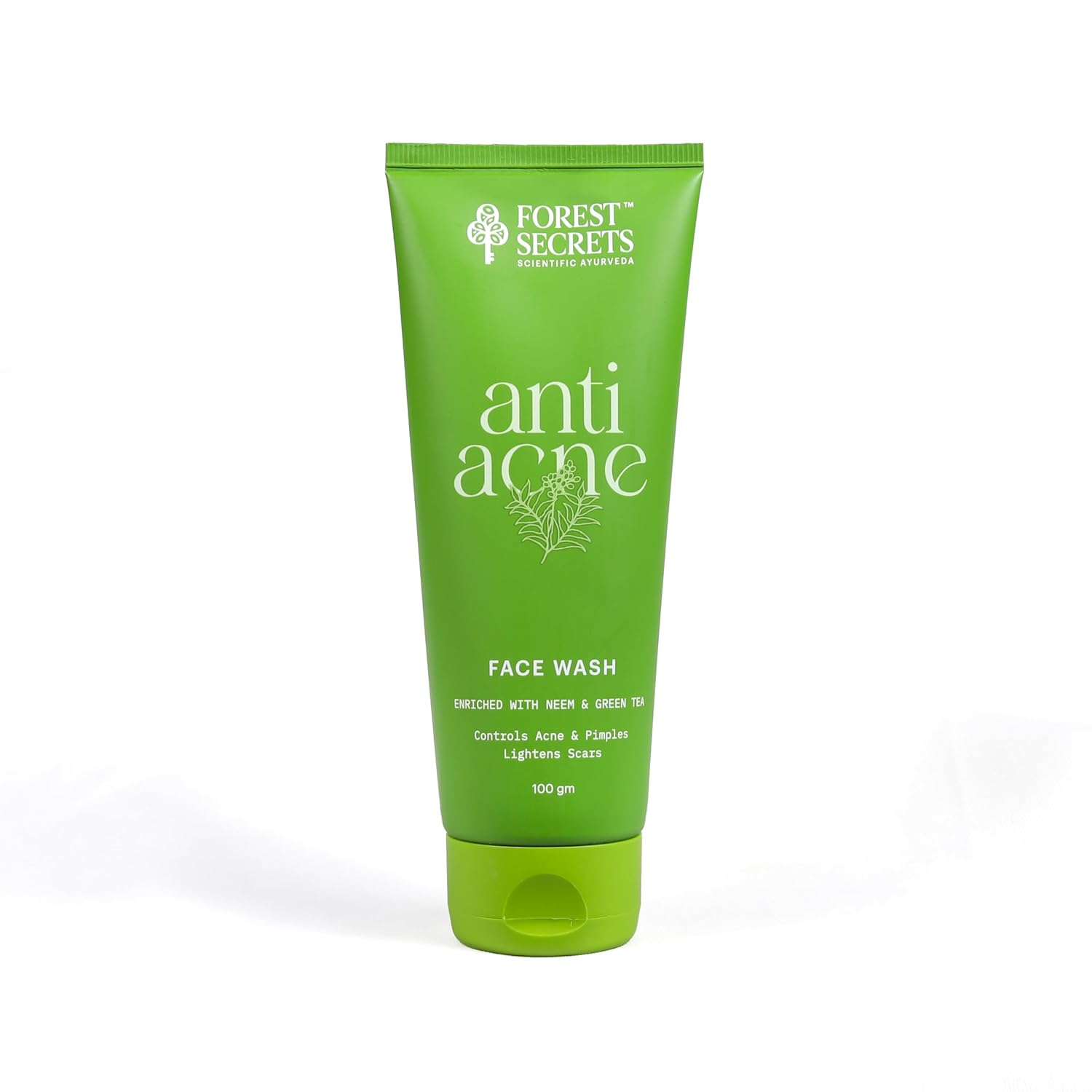 Forest Secrets Anti-Pimple Face Wash | Neem & Green Tea | Controls Acne ...