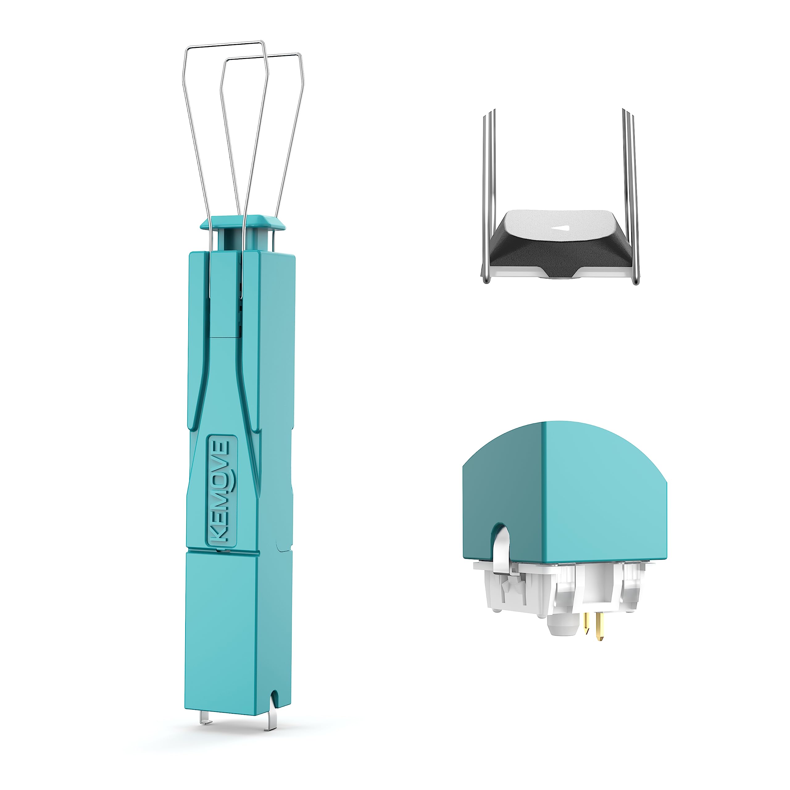 Amazon.com: KEMOVE P10 2-in-1 Switch Puller Keycap Puller for Mechanical Keyboard, 304 Stainless ...