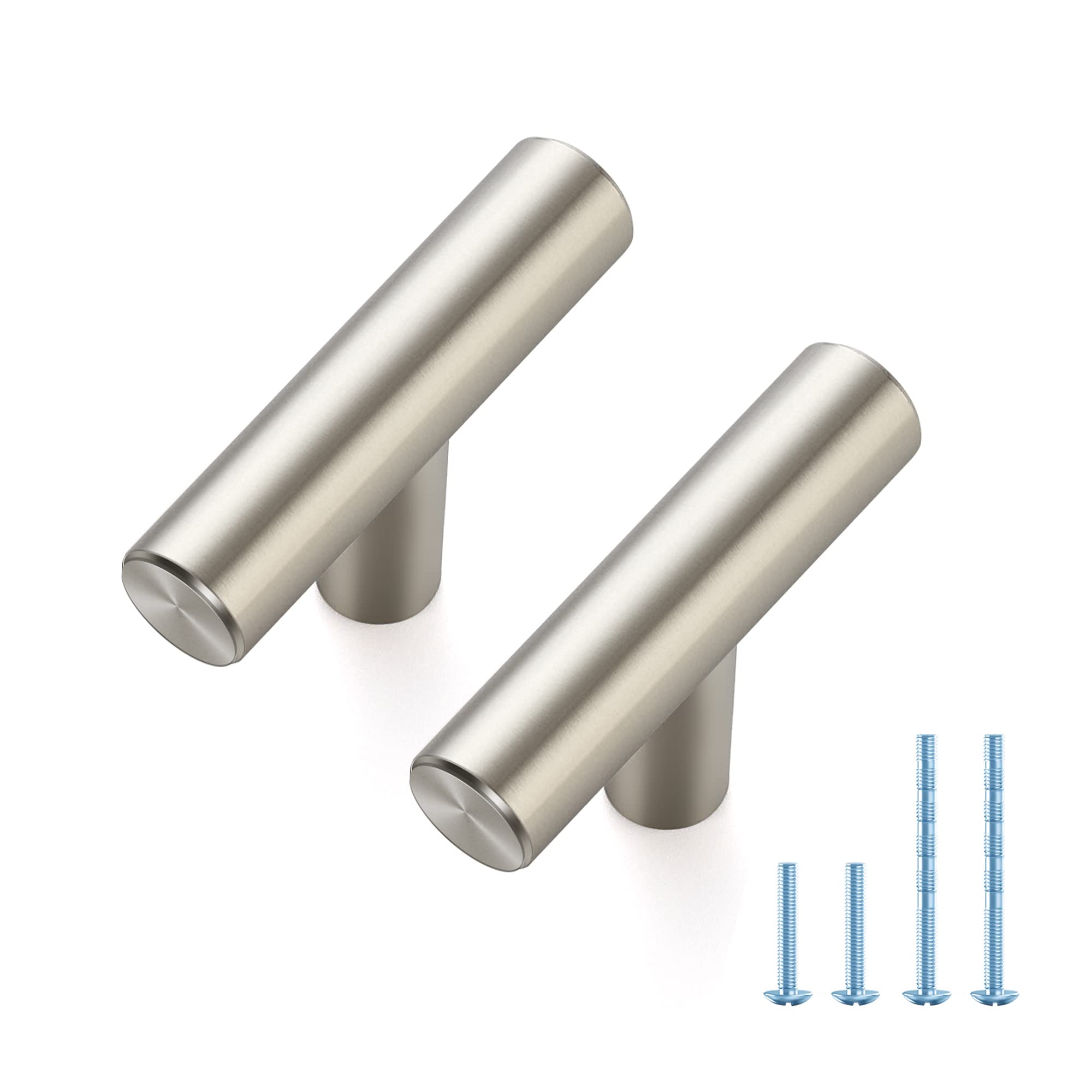 JOY DECOR 20 Pack 2 Inch Cabinet Pulls with Single Hole Stainless Steel ...