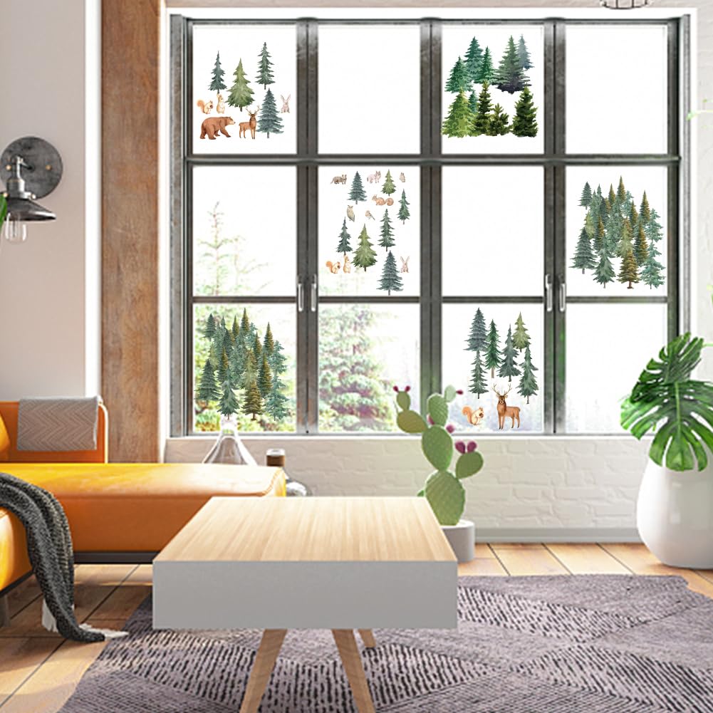 Amazon.com: PLIGREAT 9 Sheets Cute Duck Static Window Decals Farm Theme ...