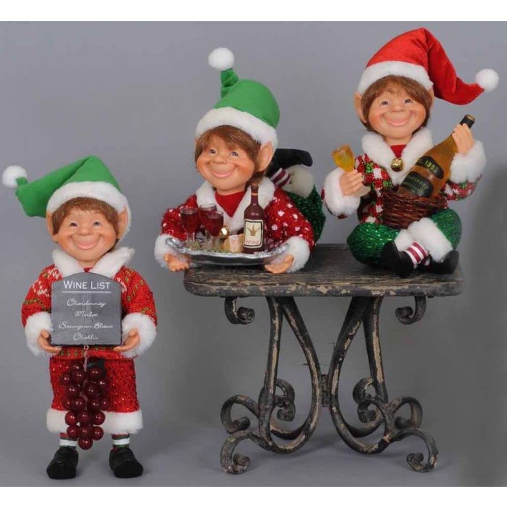 Amazon.com: Karen Didion Wine Elf Set of 3 : Home & Kitchen