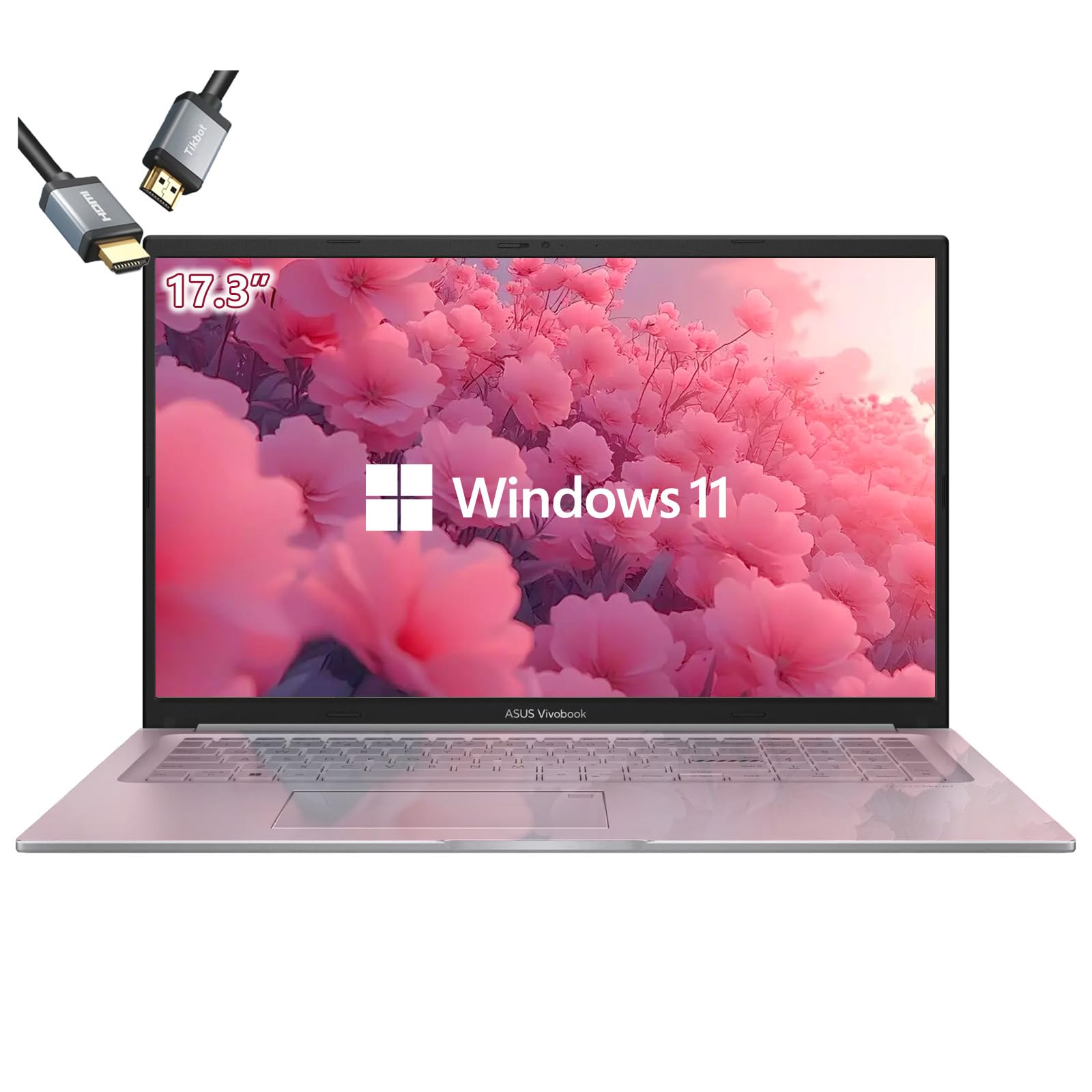 Amazon.com: ASUS Vivobook 17 inch Laptop - Intel Core 5 120U Beat AMD ...