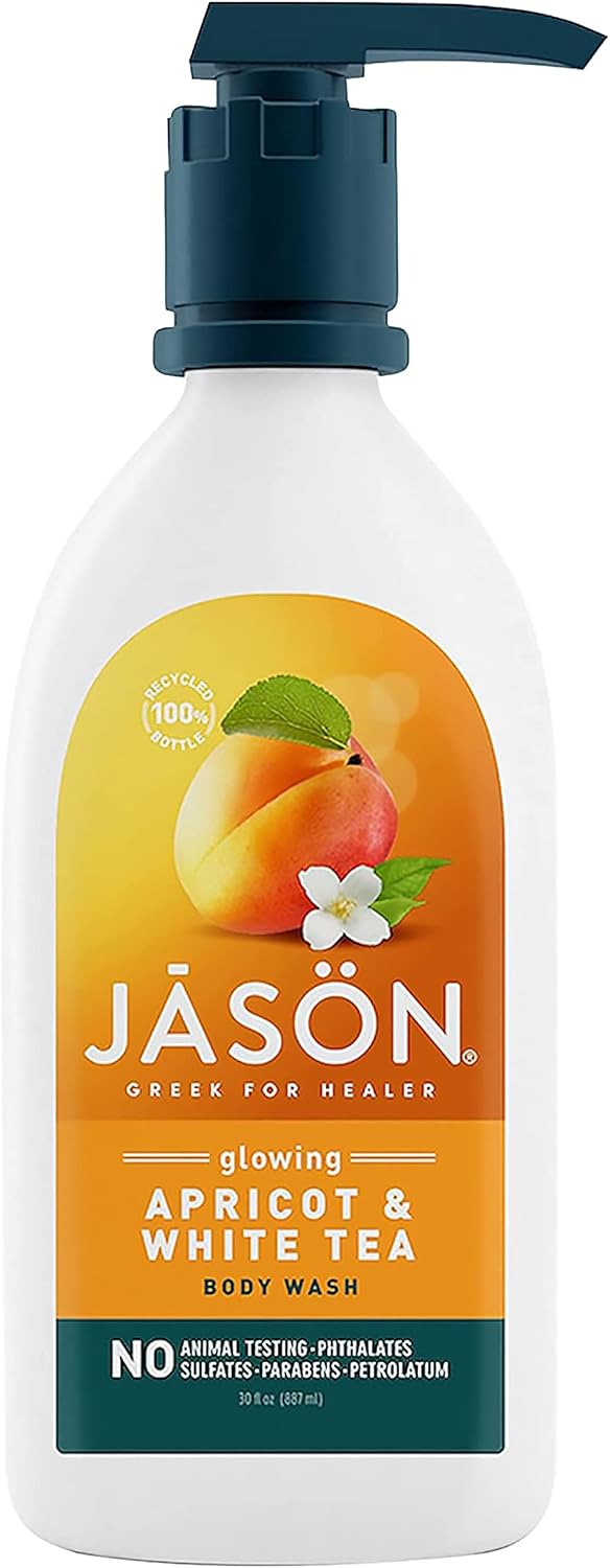 Jason Natural Cosmetics Apricot Body Wash 887ml/30floz : Amazon.co.uk ...