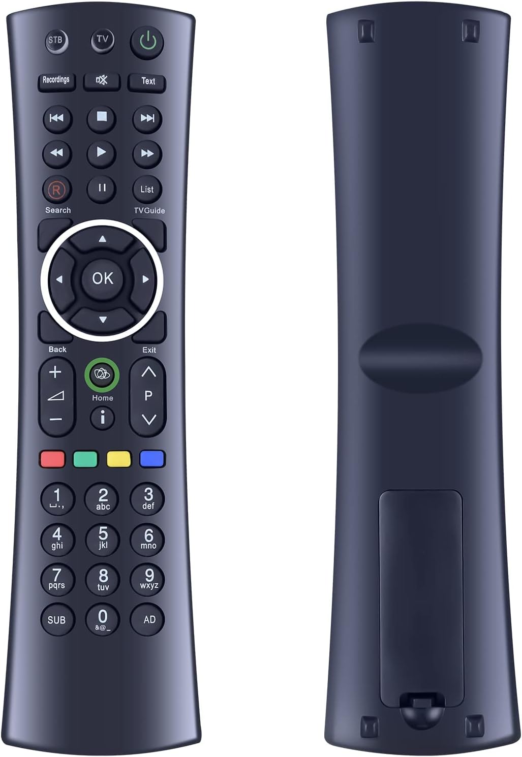 RM-108UM RM-I08UM Remote Control, Suitable for Humax FreeSat+ TV HDD ...