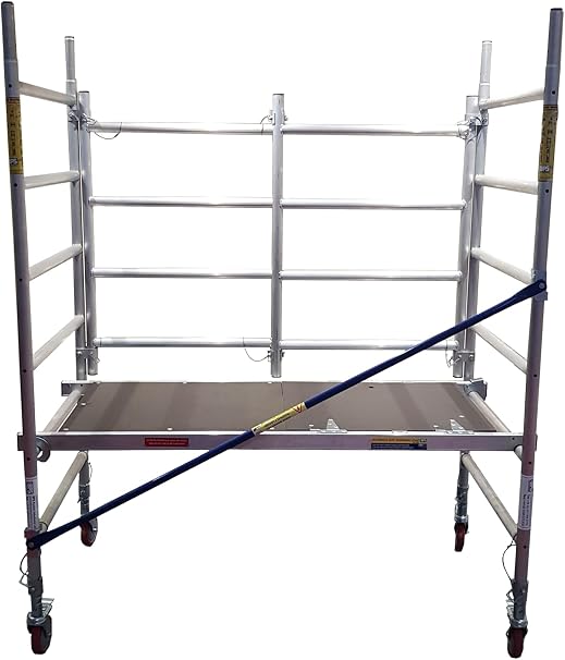 Trade Master Pro® Aluminium Scaffold Tower | Heavy Duty| Height ...