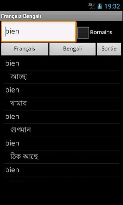 French Bengali Dictionary - App on Amazon Appstore