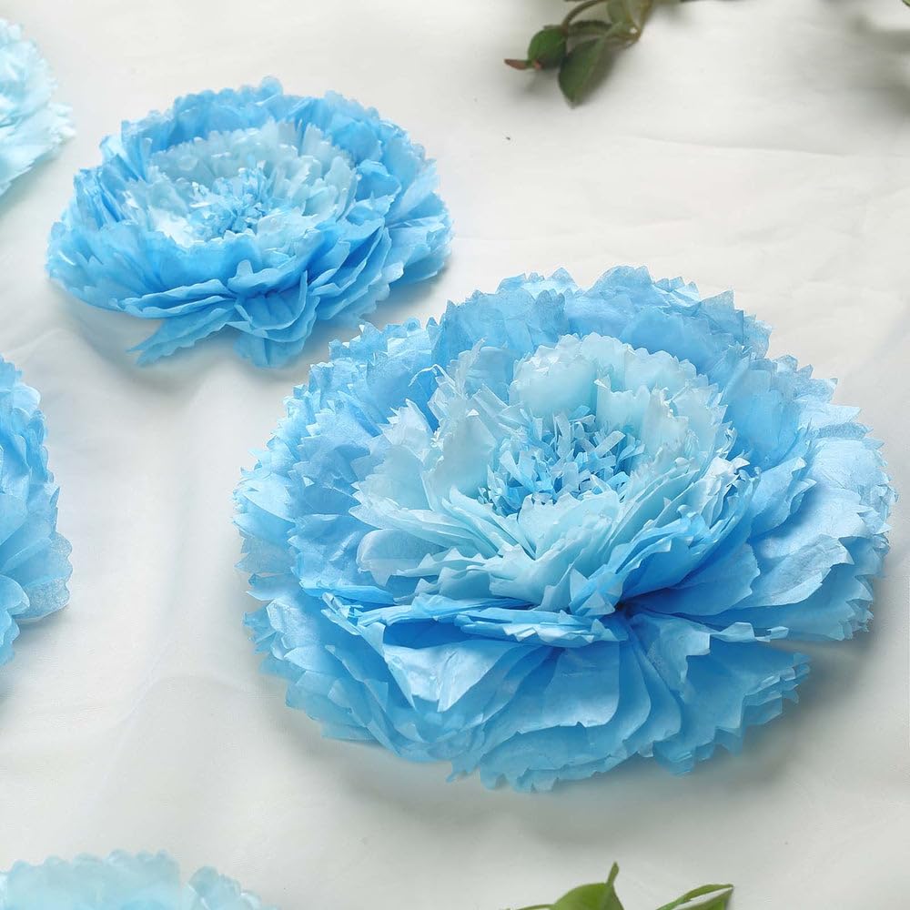 Light Blue Carnations