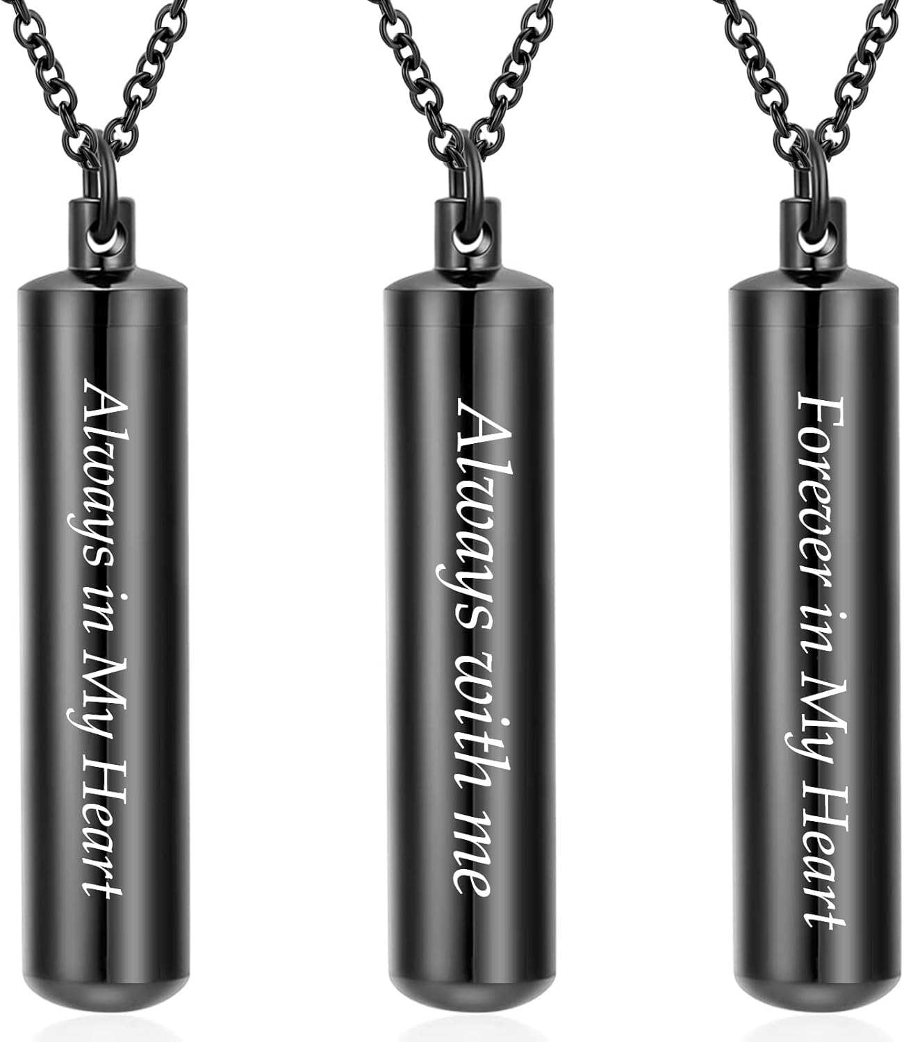 Amazon.com: 3 Pack Cremation Jewelry Urn Keychain for Ashes for Women ...