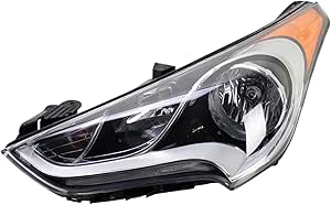 Amazon.com: Headlight Assembly - Driver Side - Halogen - Mechanics ...