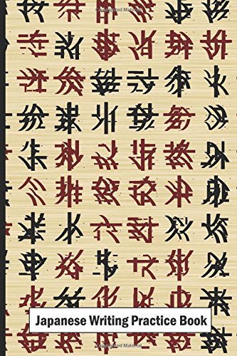 Japanese Writing Practice Book: Genkouyoushi Paper for Notetaking ...