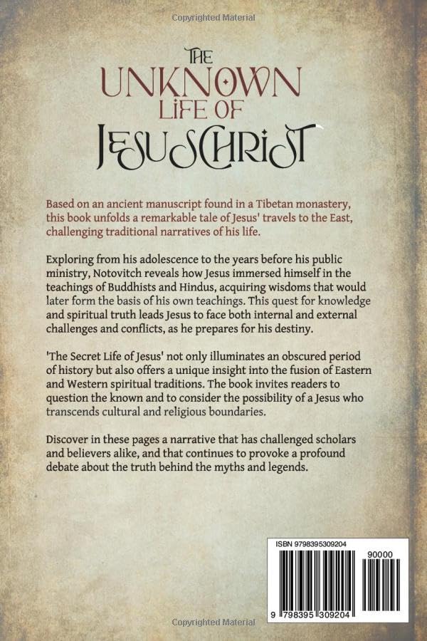 Snapklik.com : The Unknown Life Of Jesus Christ