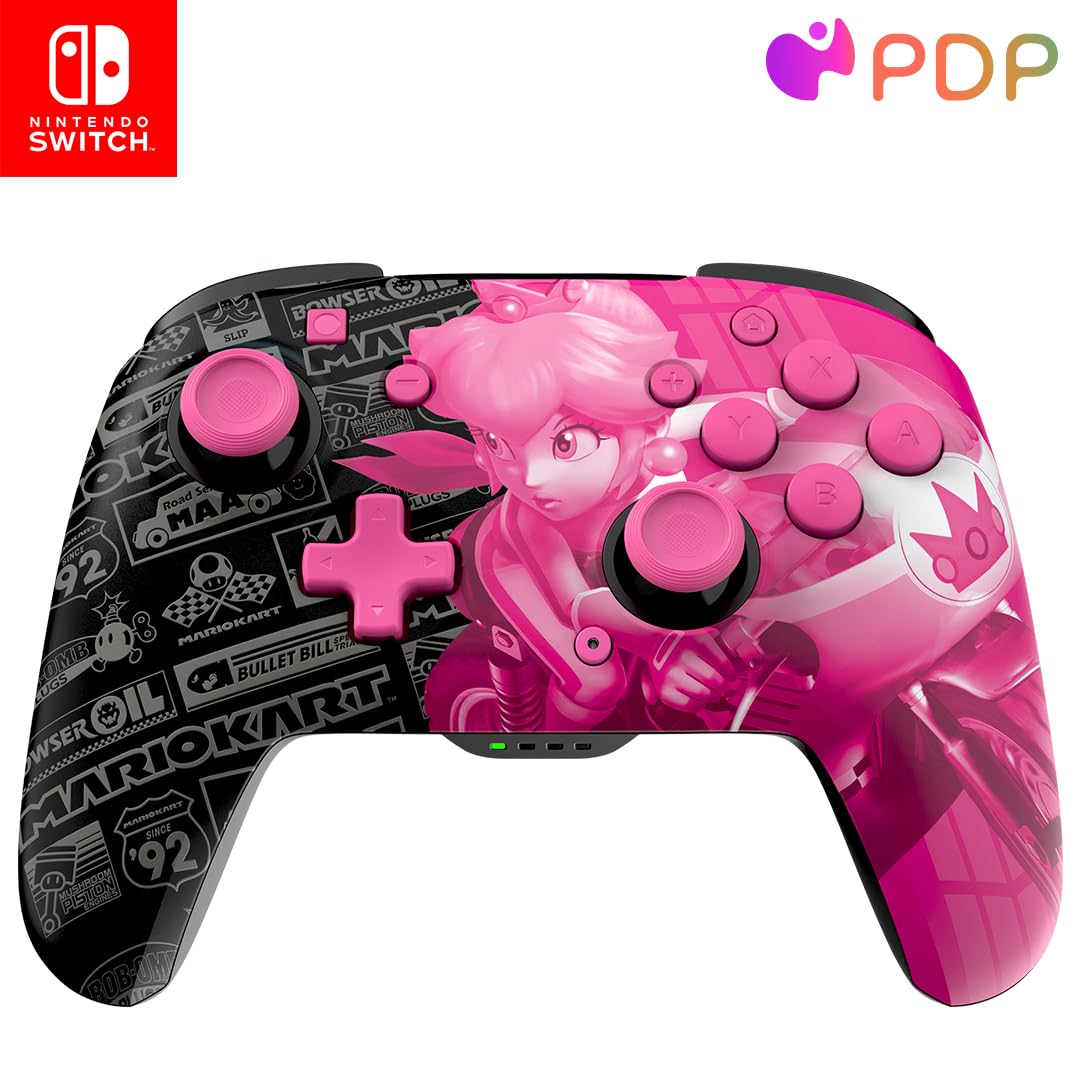 Amazon.com: PDP REMATCH GLOW Enhanced Wireless Licensed Nintendo Switch ...