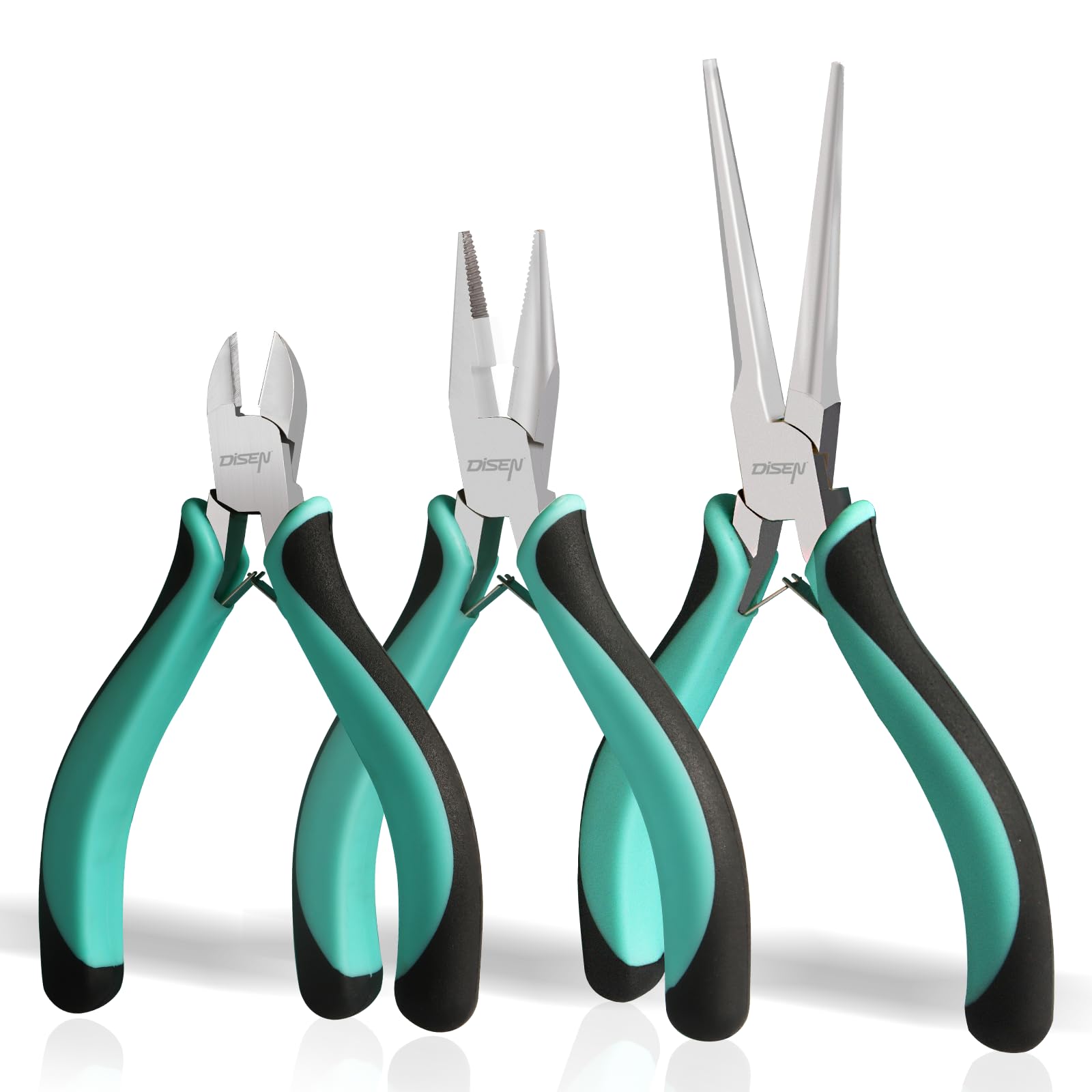 Snapklik.com : Mini Pliers Set, 3-Piece Small Pliers Tool Kit Includes ...
