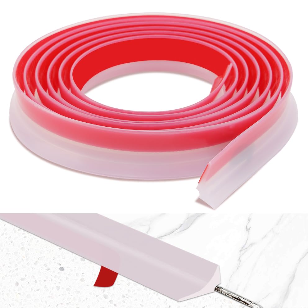 Amazon.com: Soengsau Peel and Stick Splash Guard for Countertop, Shower ...