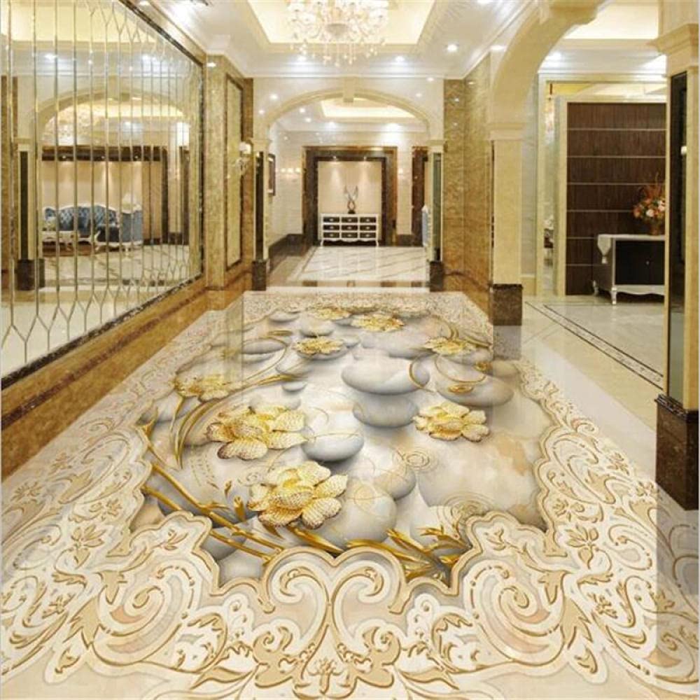 European Floor Tiles Design European Style Santos Rose Wood Inlay