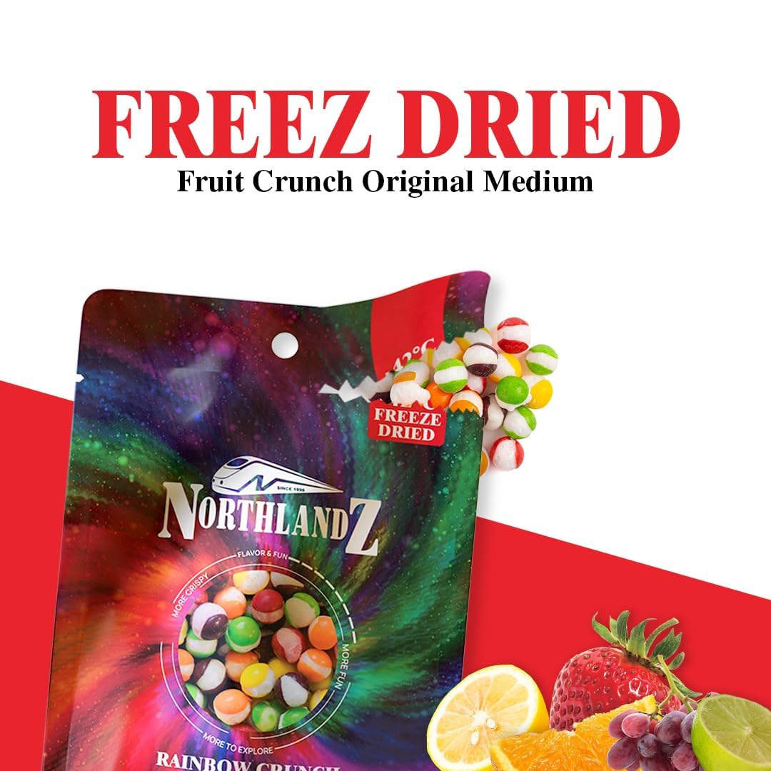 Snapklik.com : NORTHLANDZ Freeze Dried Candy RAINBOW CRUNCH ORIGINAL ...