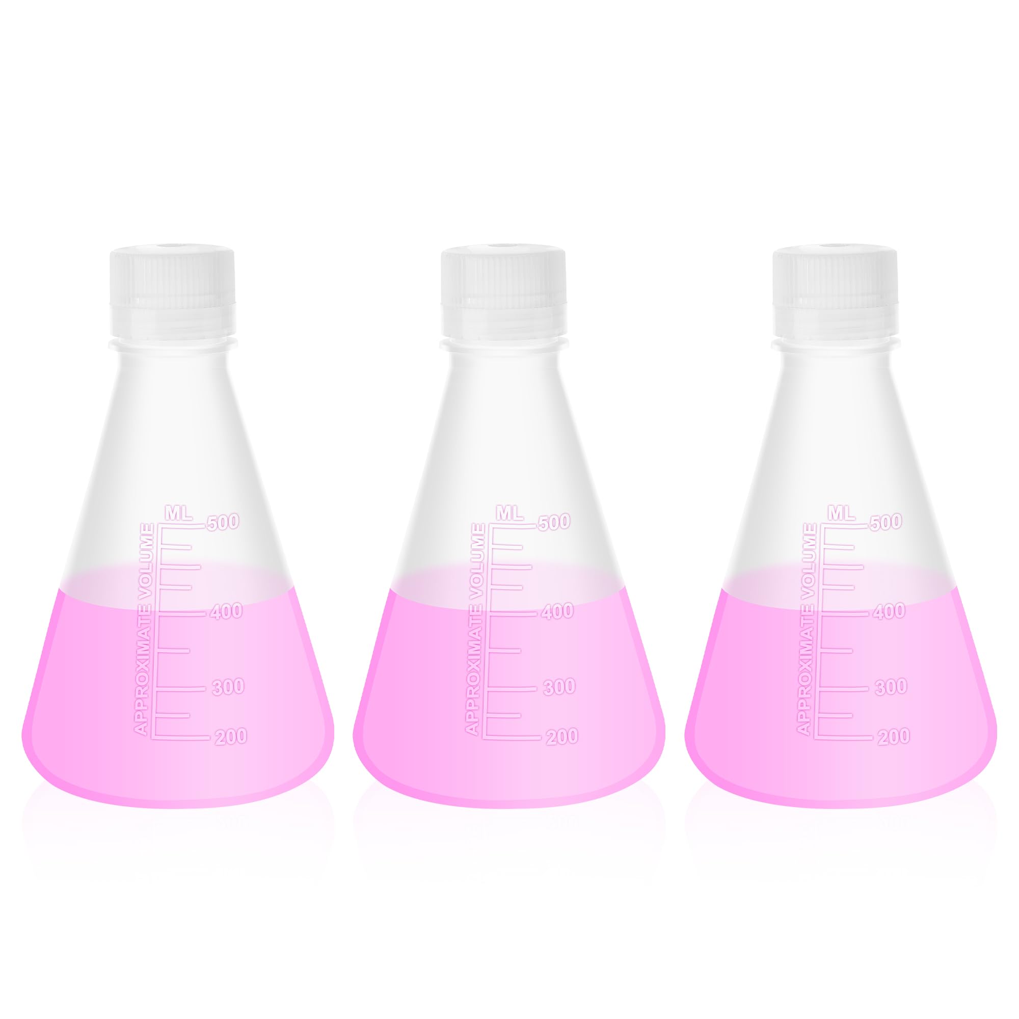 Snapklik.com : Labvida Plastic Erlenmeyer Flask Set