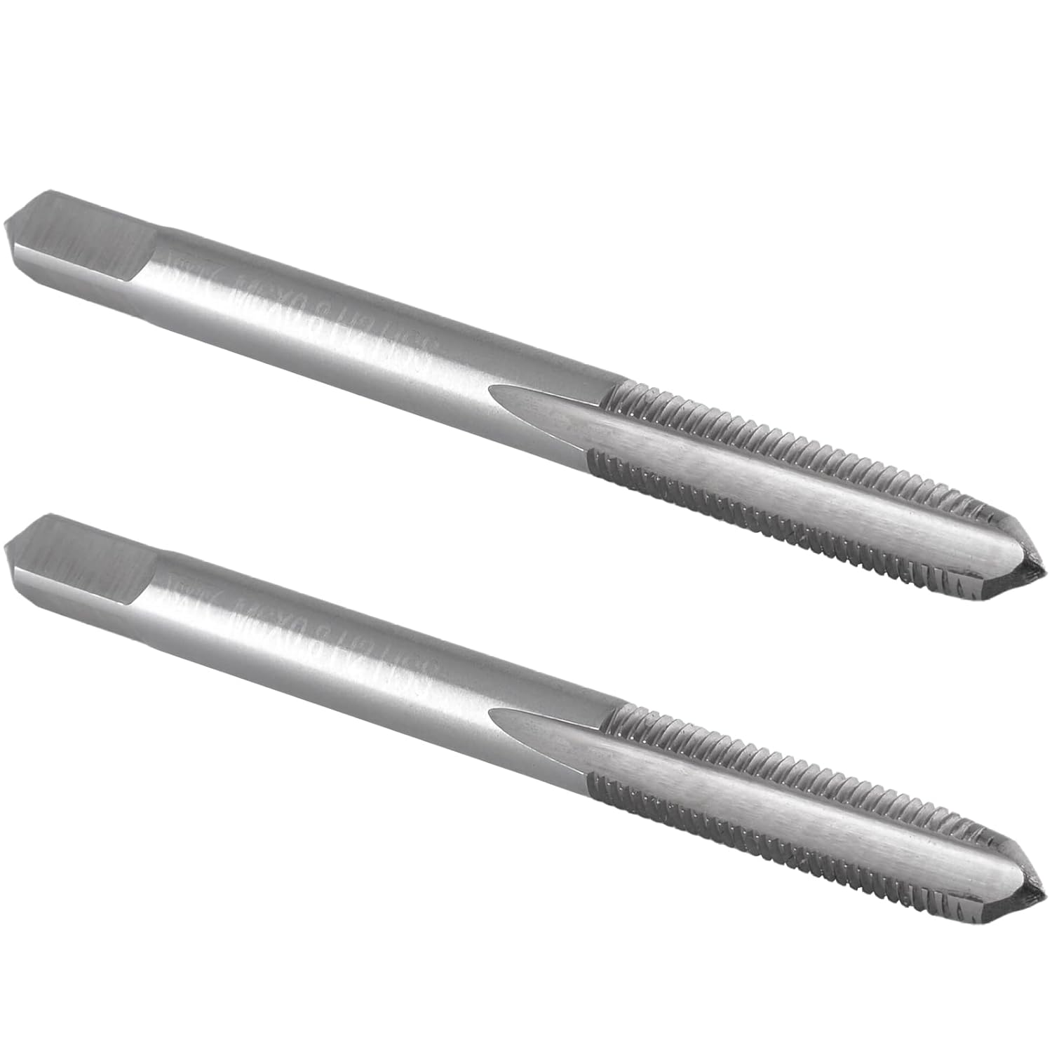 Burkit 2pcs M6 X 0.8 Thread Tap Right Hand, HSS M6 x 0.8 Straight ...
