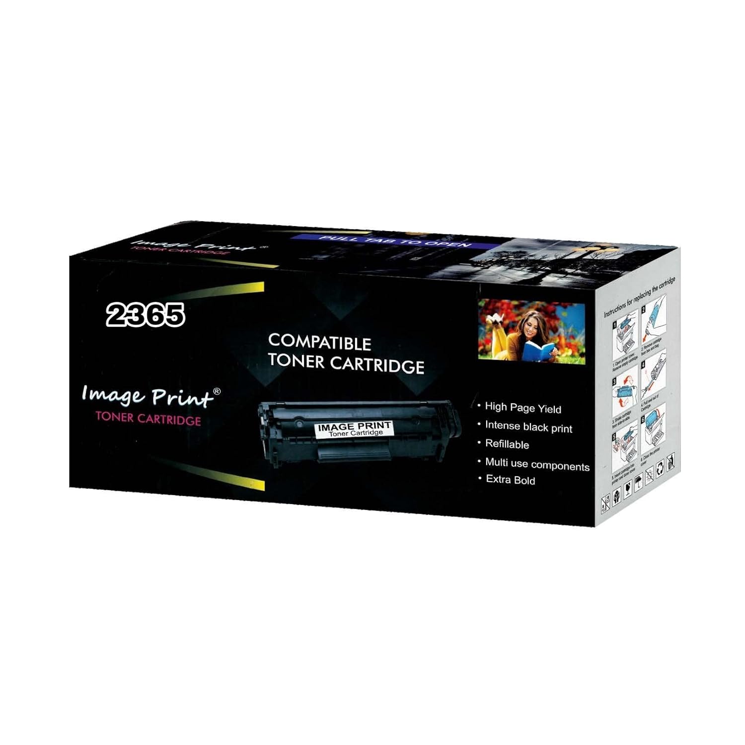 Image Print TN 2365 Comaptible Toner Cartridge for use in Brother Hl ...