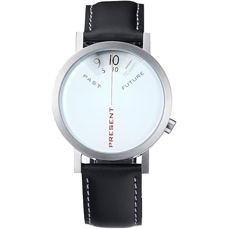 Projects Watches "Past, Present, Future Black Acciaio IP Nero Pelle ...