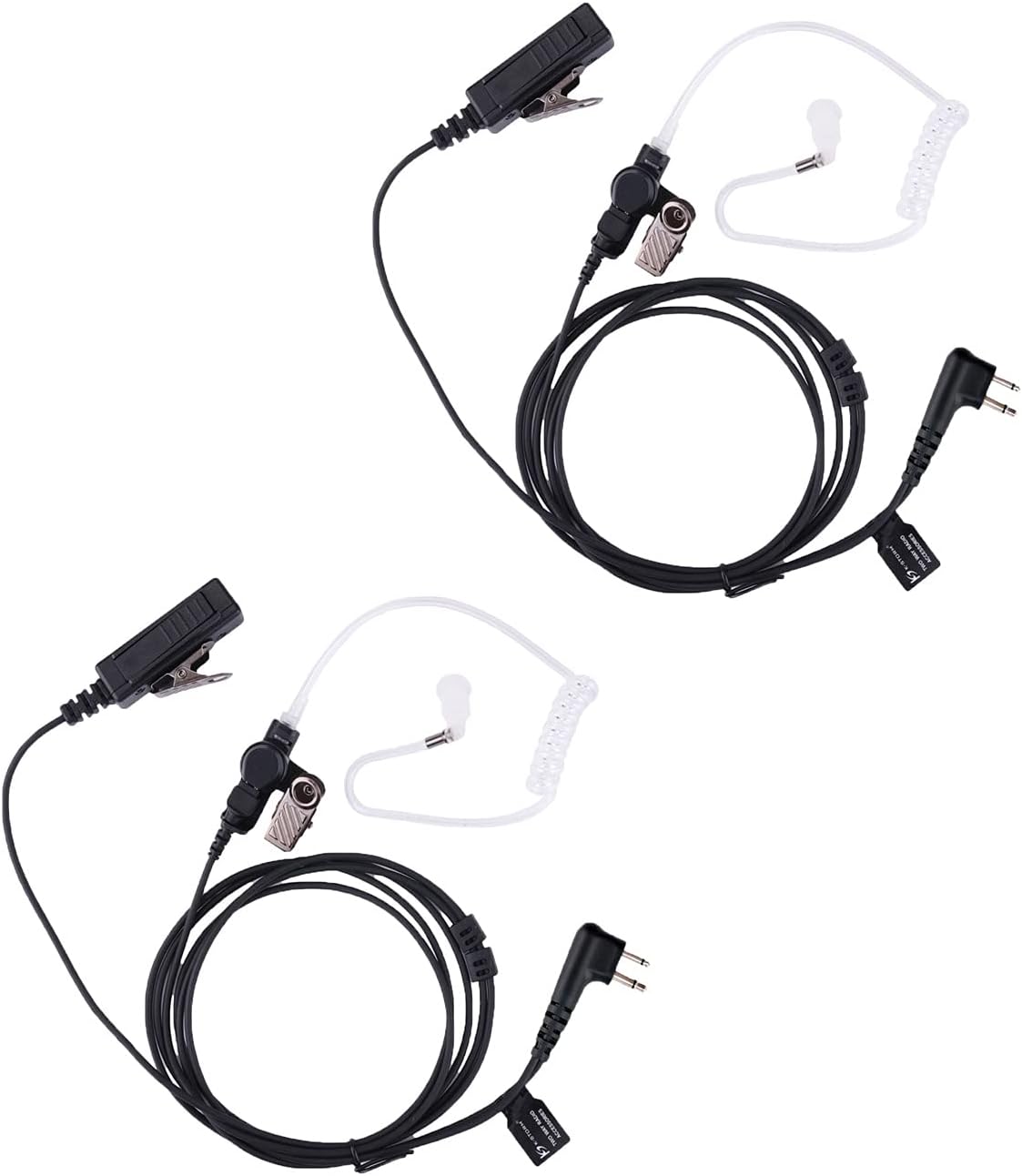 Amazon.com: KS K-STORM Covert Acoustic Tube Walkie Talkie Earpiece ...