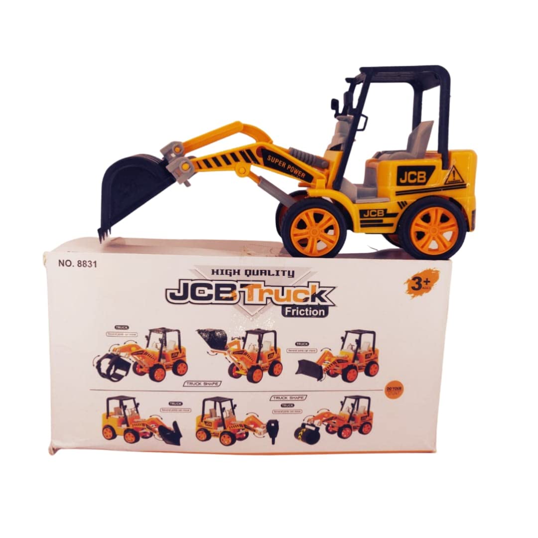 JNiL JCB Toys, Construction Shovel Loader Excavator, 360 Degree ...
