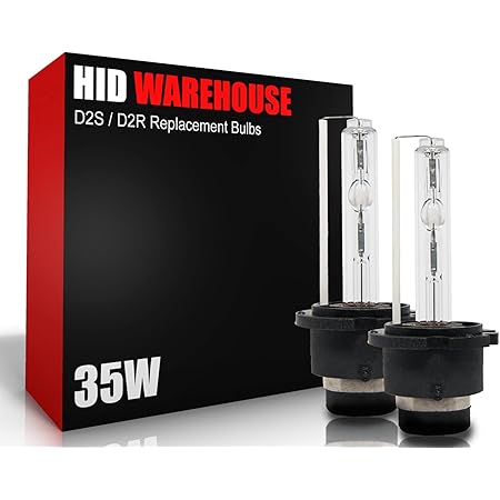 Amazon.com: HID-Warehouse D2S, D2C, D2R 6000K HID Bulb - OE HID Headlight Bulb Replacement - 35W ...