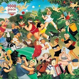 Kids Beryl Cook Good Times 1000 Piece Jigsaw Puzzle (Age Group: 4 ...