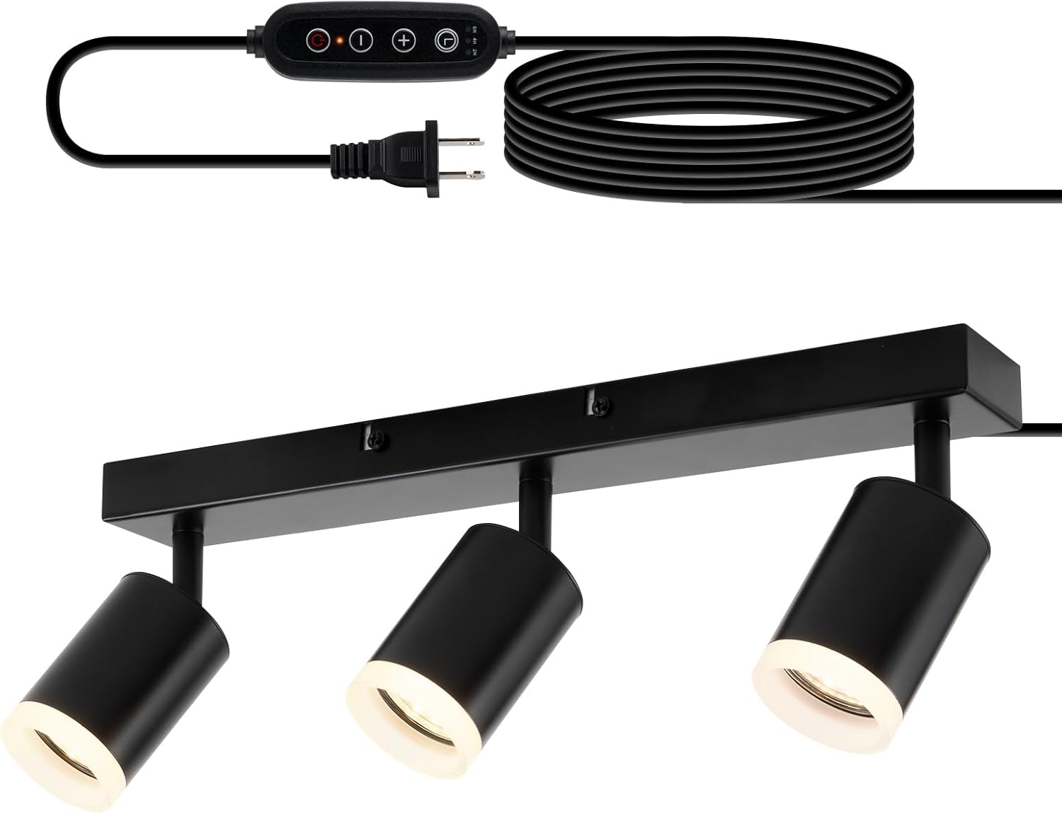 Bojim Plug in Ceiling Track Lighting with 14.3ft Power Cord for Kitchen ...