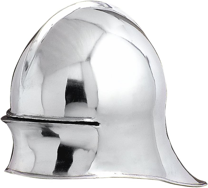 Amazon.com: Basic Sallet Helm - Metallic - One Size Fit Most Armour ...