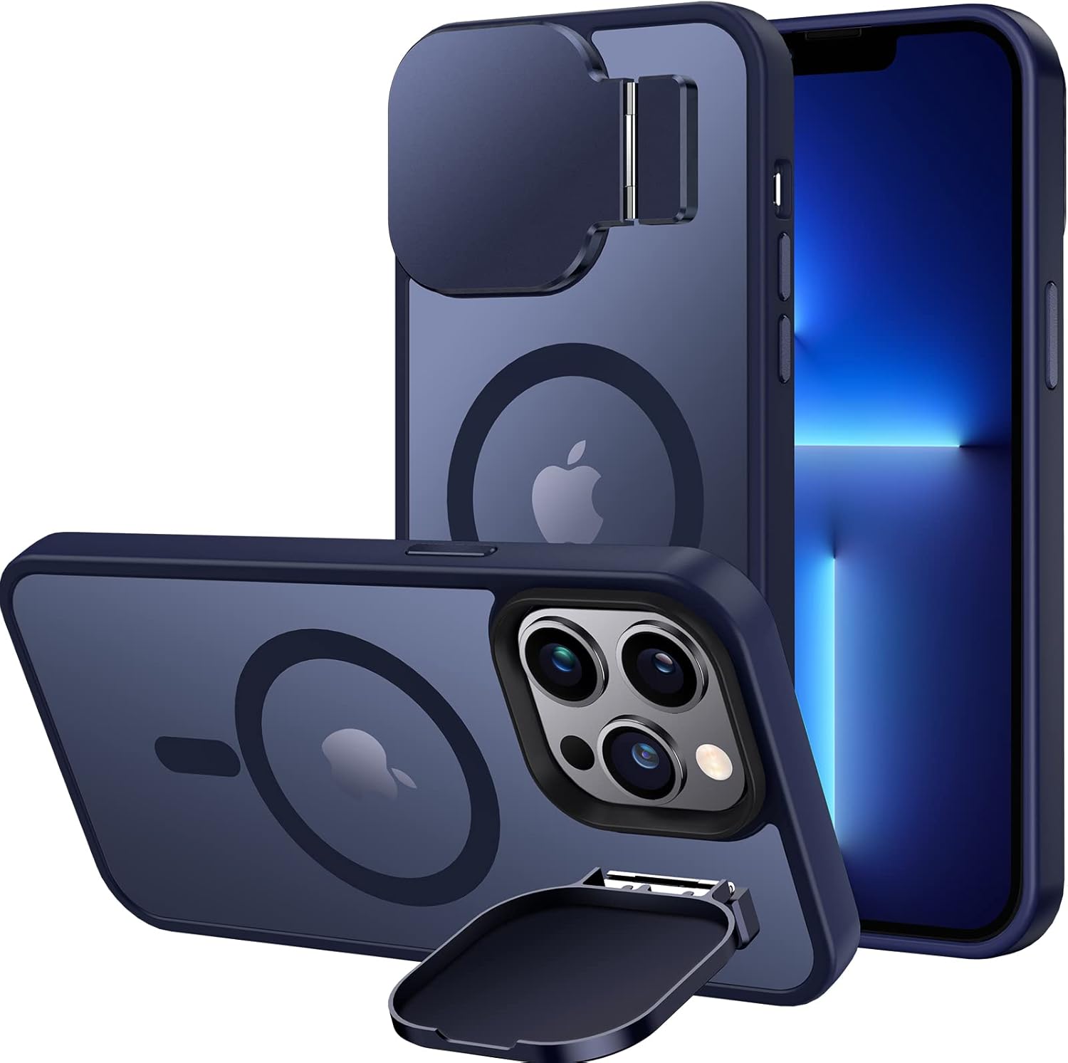 Amazon.com: Silverback for iPhone 13 Pro Case with Stand, MagSafe ...