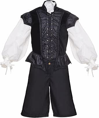 Amazon.com: Artemisia Designs Men's 3 Pc Renaissance Doublet Costume ...