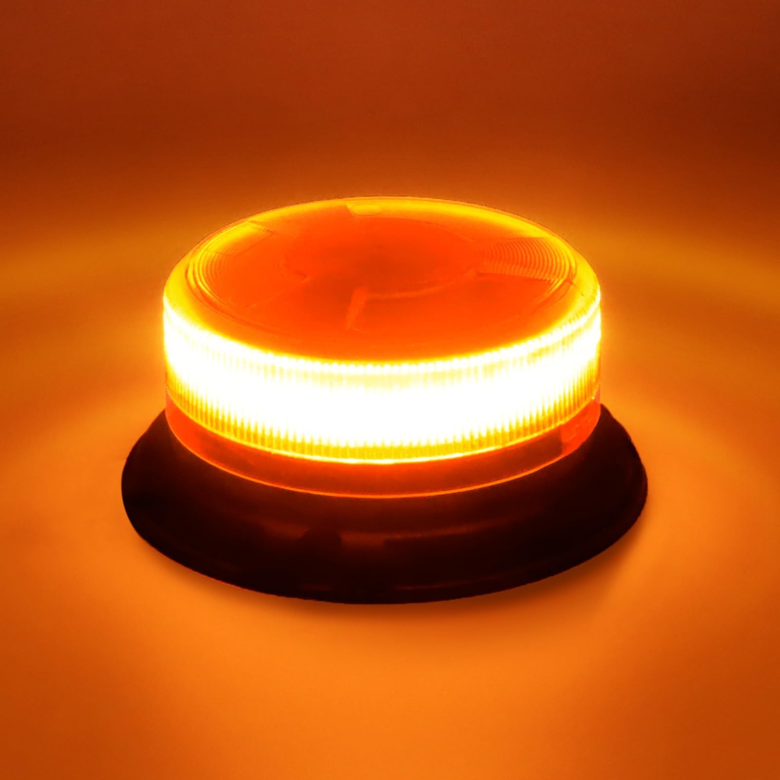 Amazon.com: LED Strobe Light 12V-24V Amber 12 LEDs Rotating Flashing ...
